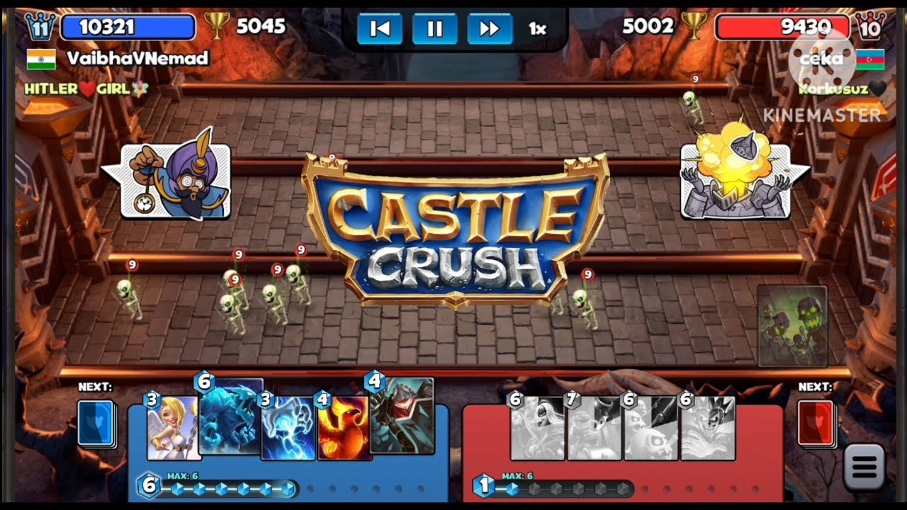🏰🎮💒Castle crush new gameplay Castle crush 💒🎮🏰#castlecrush #viral # ...