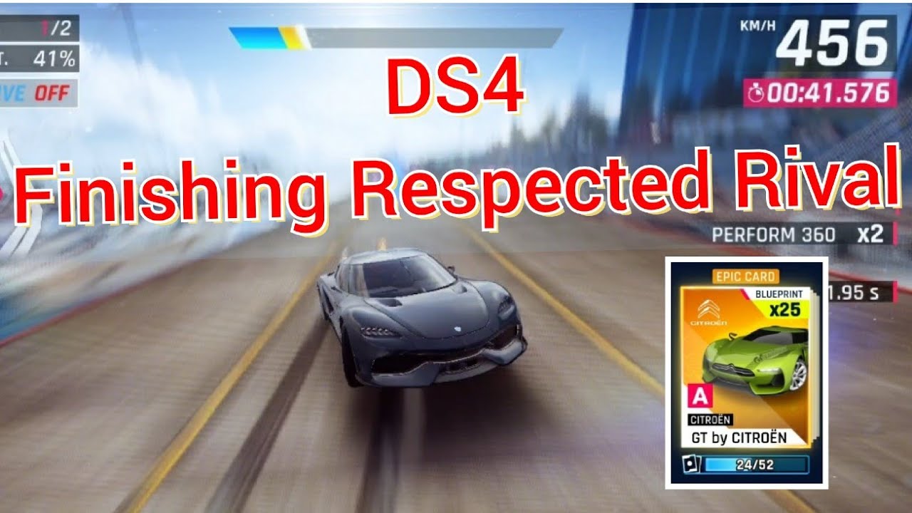 Asphalt 9 - Drive Syndicate 4 - Finishing Respected Rival - Starting ...