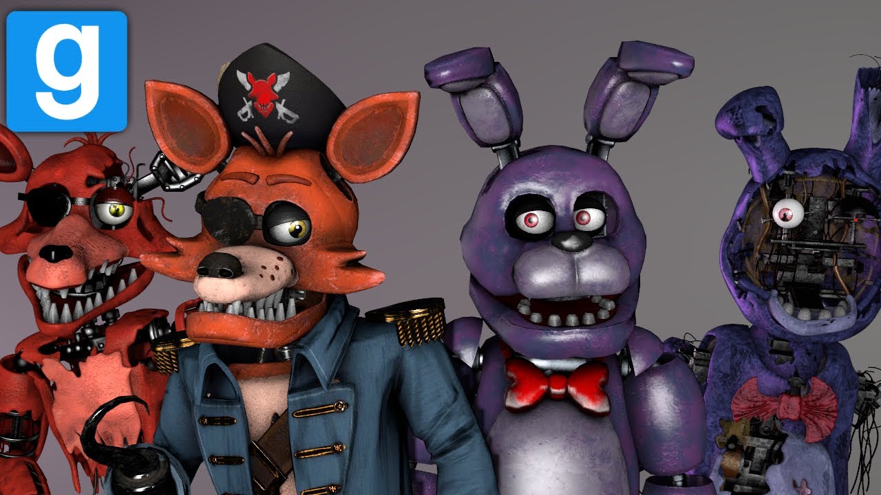 [Gmod Fnaf] Foxy's pirate adventure - YouTube