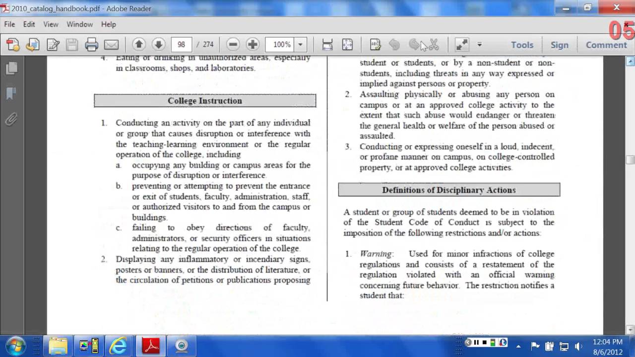 Student Code of Conduct & Due Process - YouTube