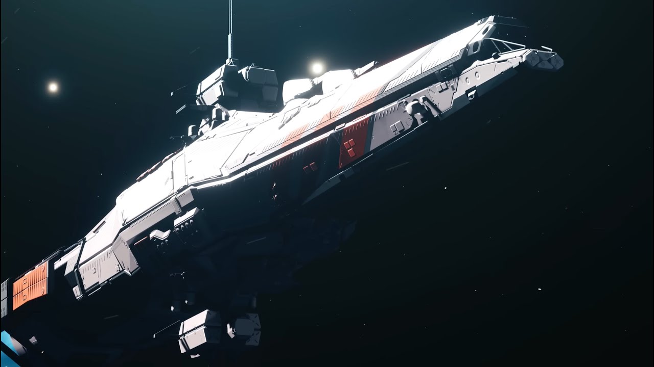 Falling Frontier | Duel over Saturn | Hano Ship & Combat Reveal | Space ...