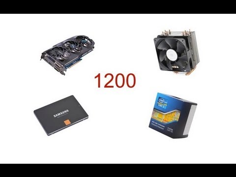 Best Gaming Computer Build for 1200 Dollars - YouTube
