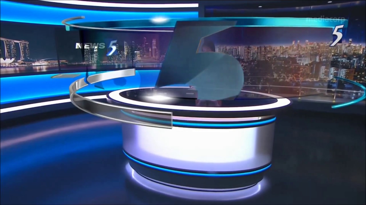 Mediacorp News 5 Intro with BBC News 1990s theme - YouTube