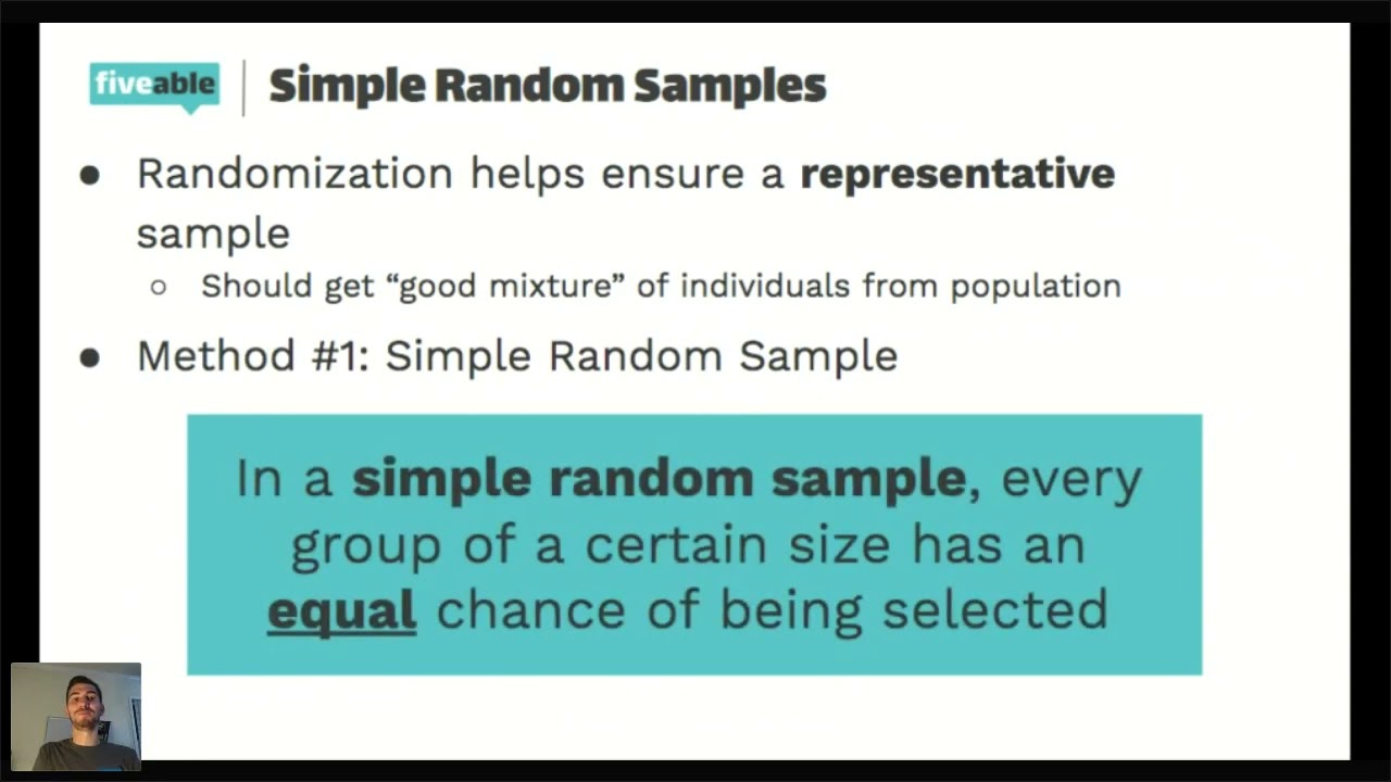 AP Statistics - Sampling Methods & Sources of Bias | Fiveable Cram Archive