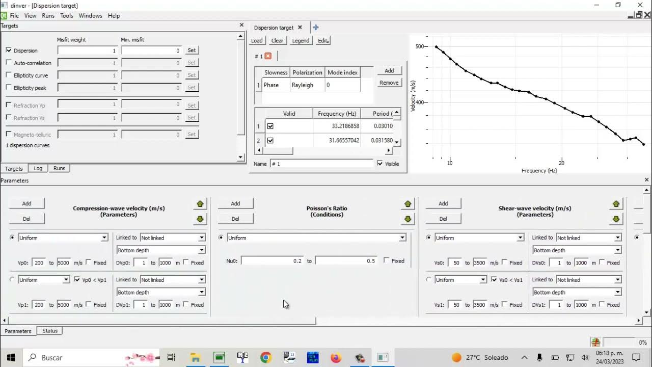 Procesado MASW con Geopsy - Paso a paso - YouTube