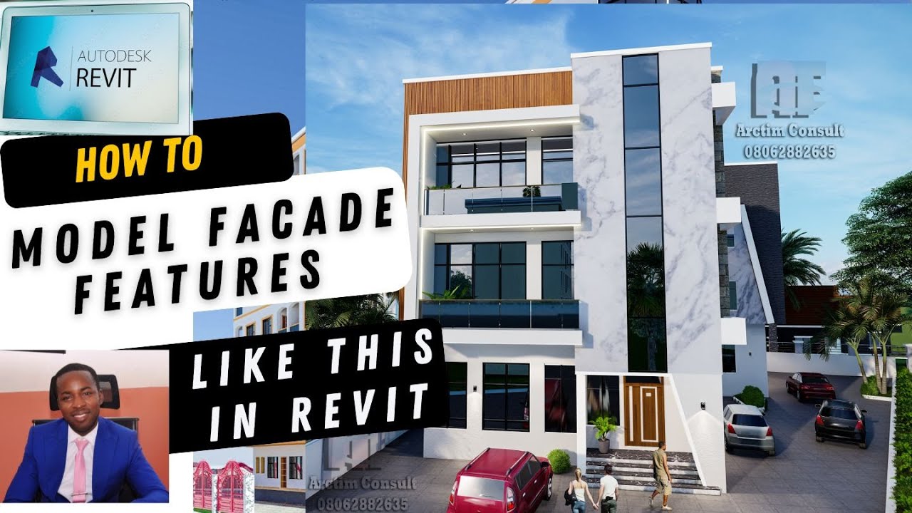 How to Model Interesting Features Like this in Revit - YouTube