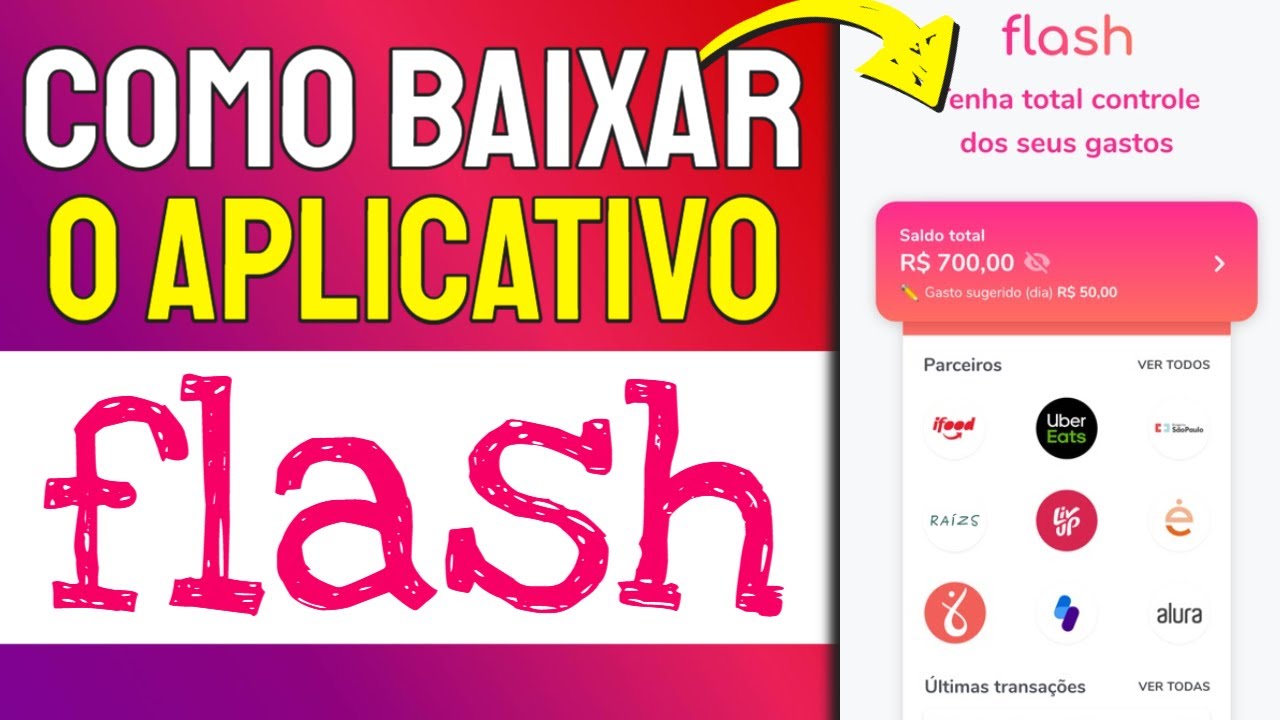 Como baixar e instalar aplicativo Flash App Benefícios no celular - YouTube