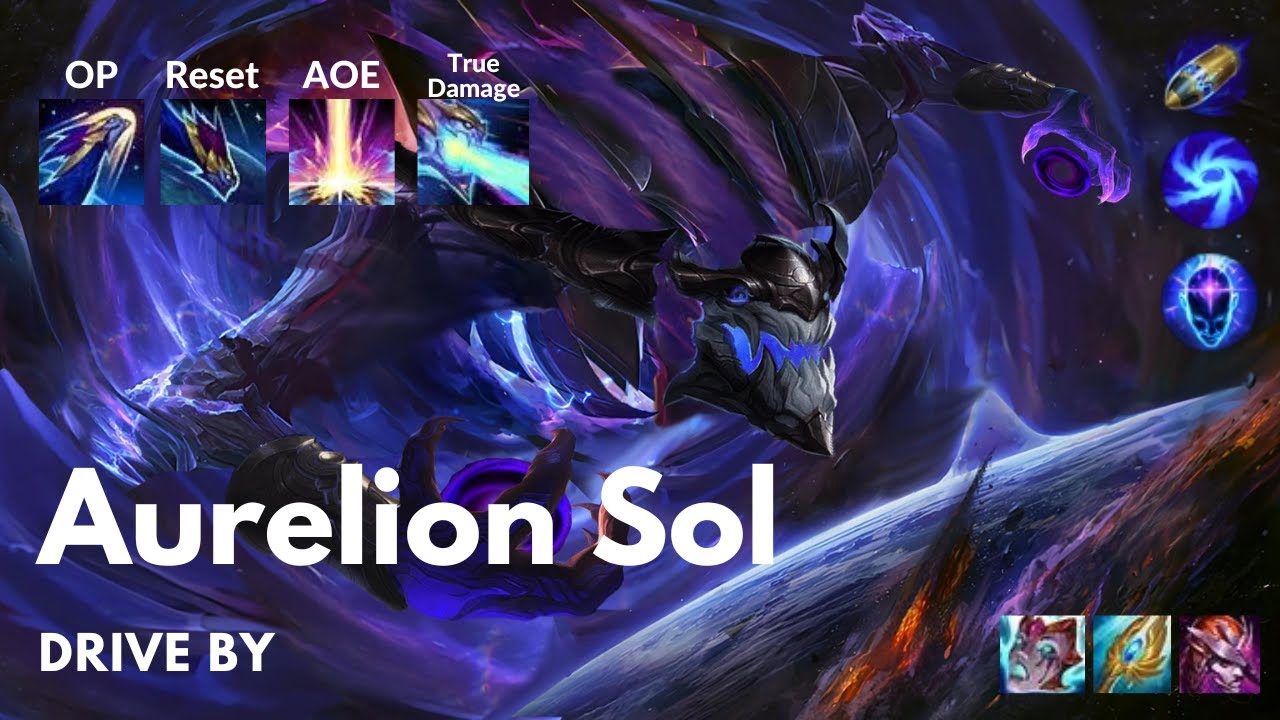 Aurelion Sol Astral Flight Drive by Compilation - YouTube