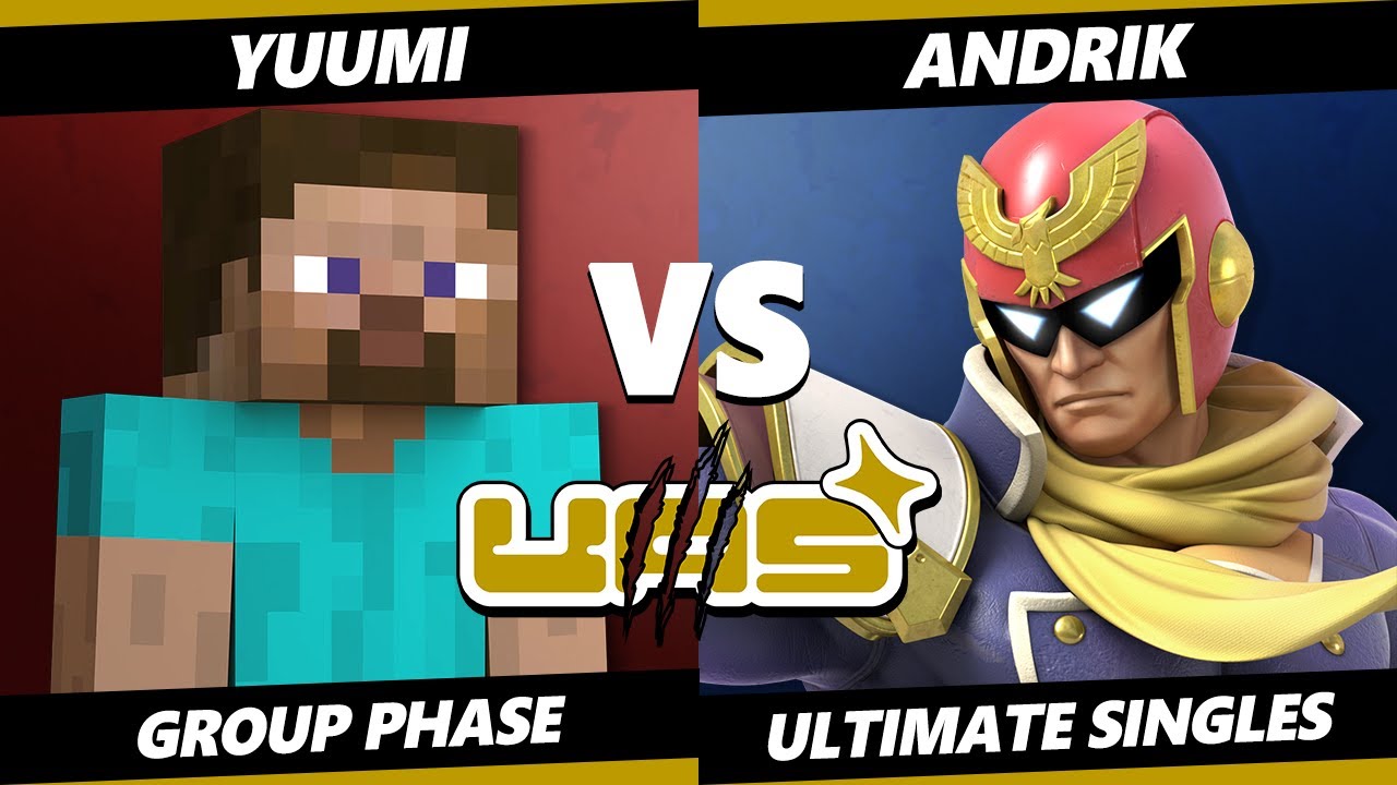 UAS: Finale - Yuumi (Steve) Vs. Andrik (Captain Falcon) Smash Ultimate ...