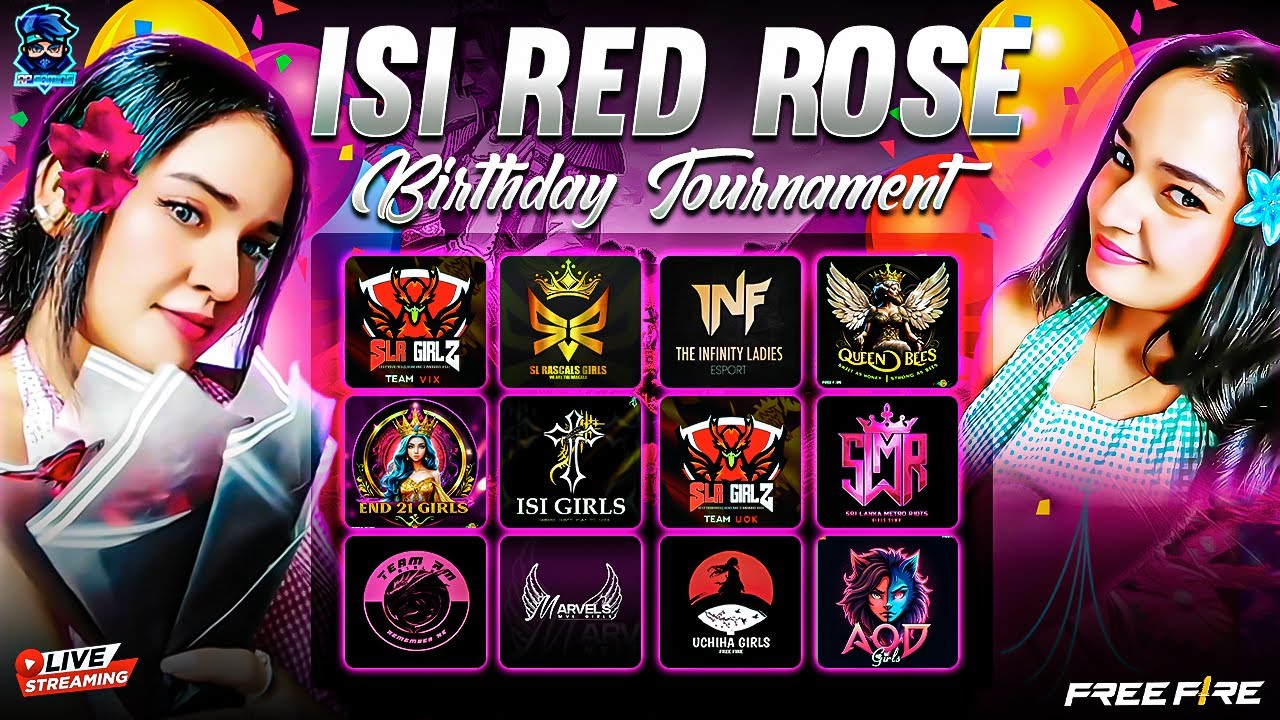 Red Rose Birthday Tournament - RP Gaming - YouTube