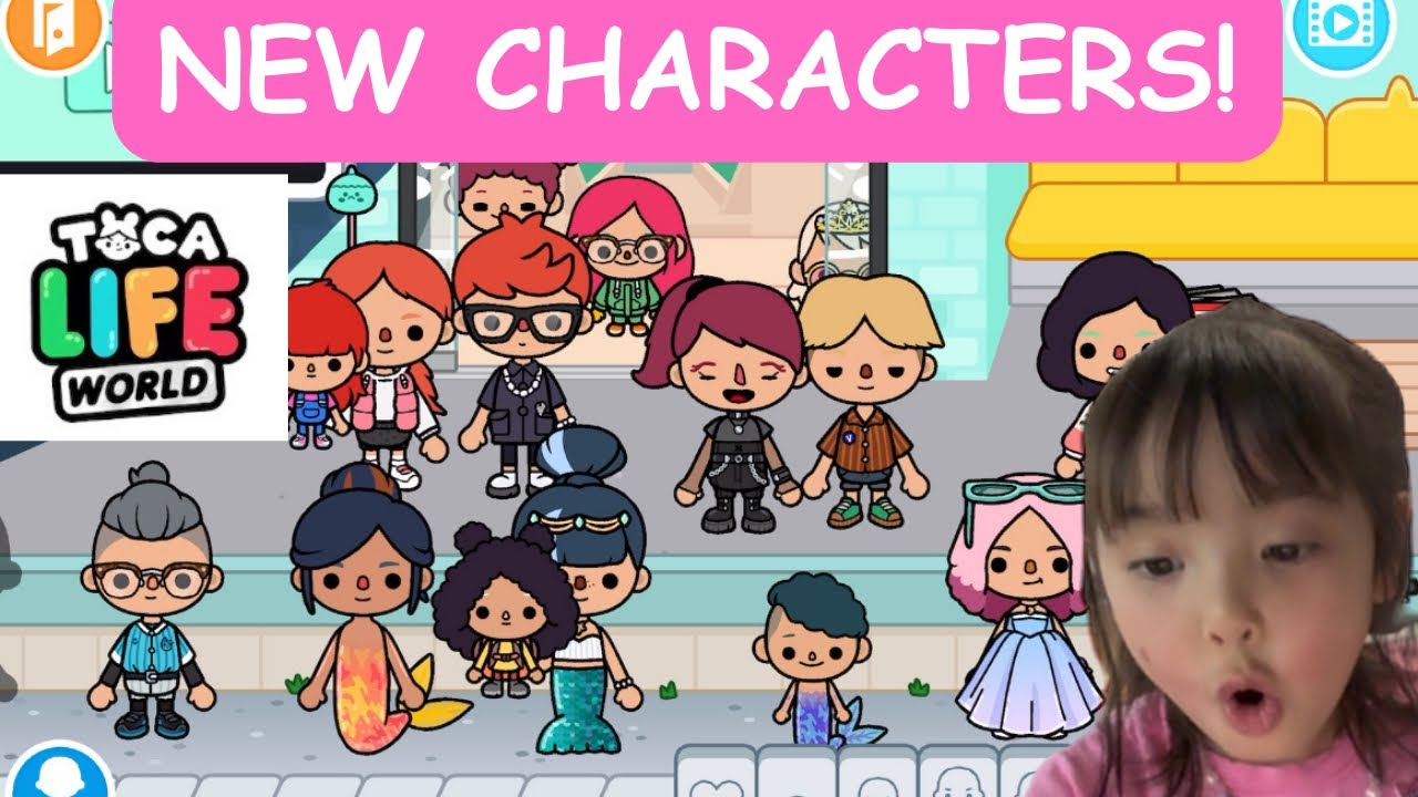 Toca Boca Toca Life World 17 New Characters 😄😄😄 - YouTube