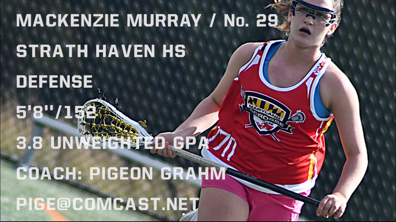Mackenzie Murray 2023 Fall 21 Lacrosse Highlight Reel CT MD TX FL - YouTube
