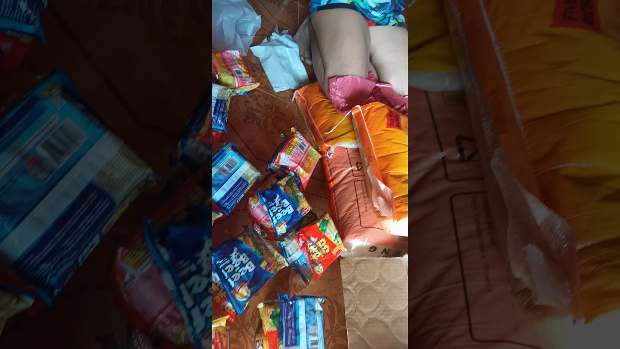 Packing relief goods for senior citizens, - YouTube