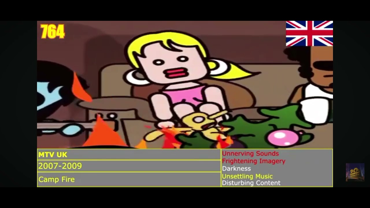MTV UK 2007 CAMP FIRE IDENT - YouTube