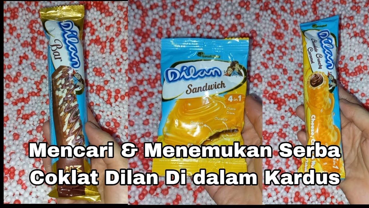 Mencari dan Menemukan Jajanan Serba Coklat Dilan Didalam Kardus # ...