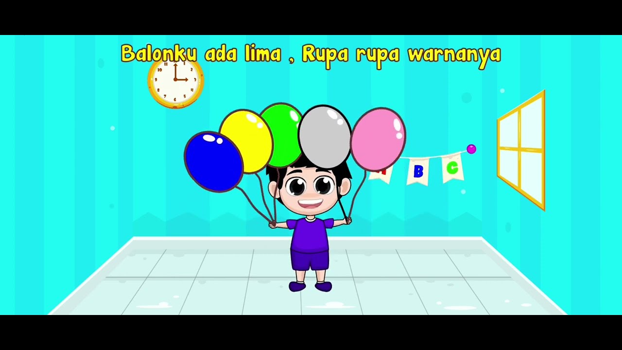 Balonku (Balonku Ada Lima) - Lagu Anak Indonesia Klasik - YouTube