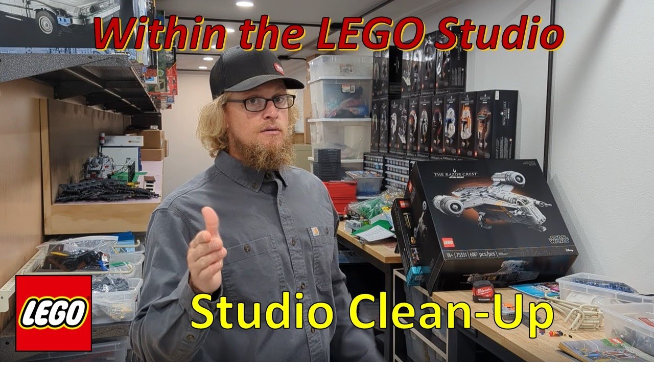 LEGO Studio Clean Up - YouTube