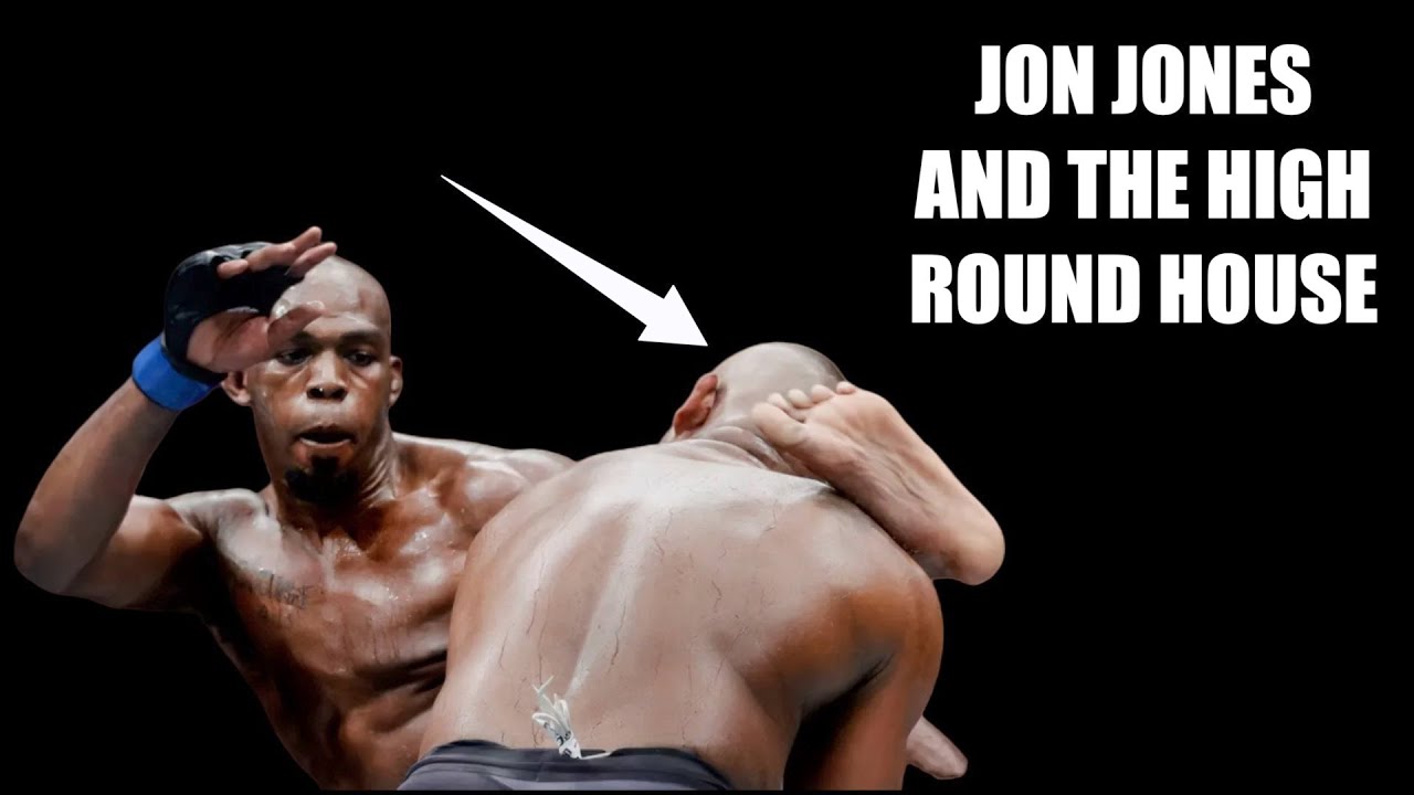 JON JONES: HIGH ROUND HOUSE KICK BREAKDOWN - YouTube