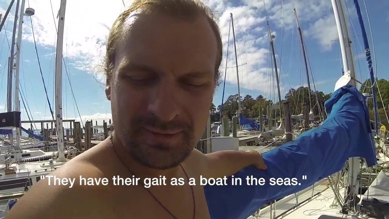 Sailboat Contest 31 inside tour - liveaboard and preparations. Парусная ...