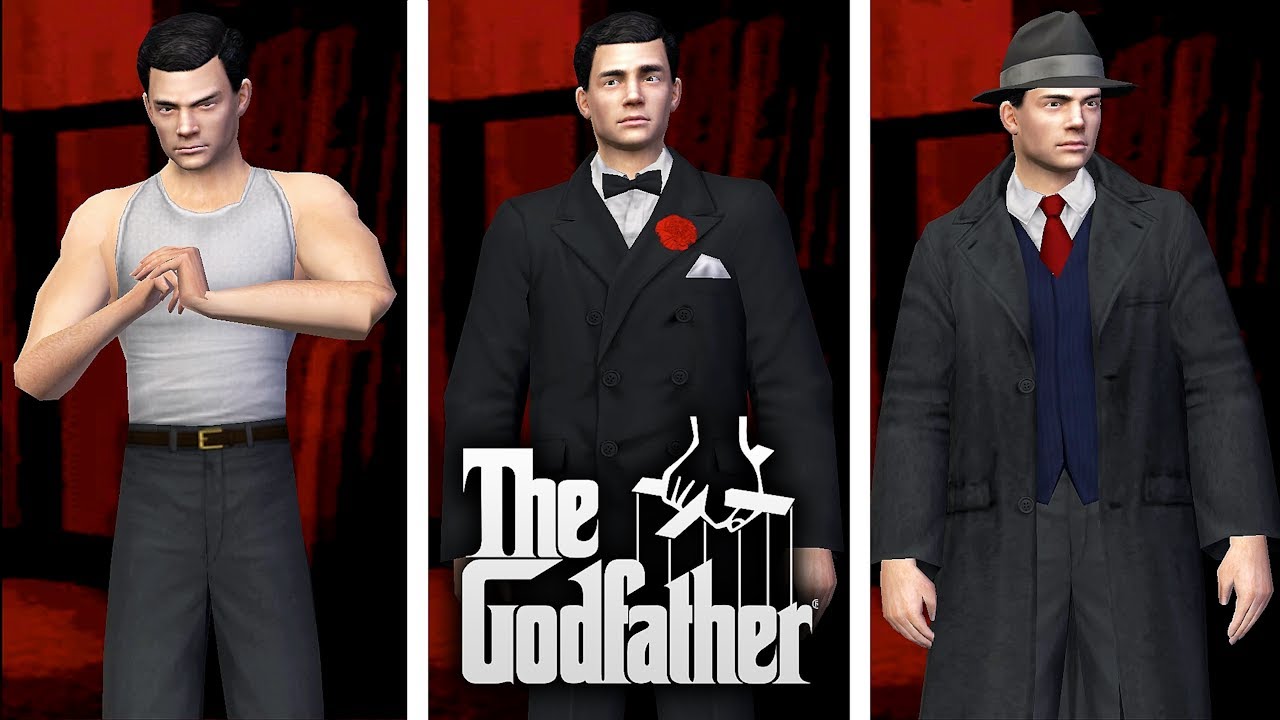 The Godfather Game - ALL DLC CLOTHING - YouTube