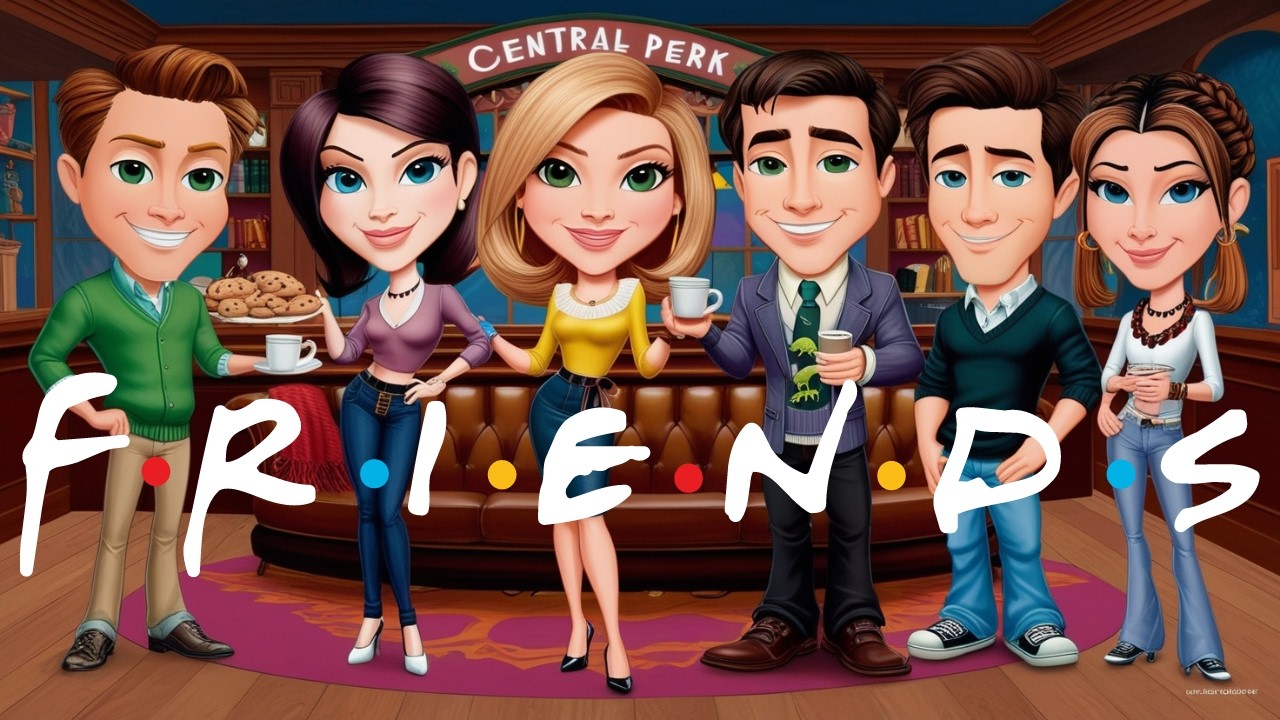 Friends Characters Reimagined in Pixar Style! 🎨 | AI Art by Biotoon ...