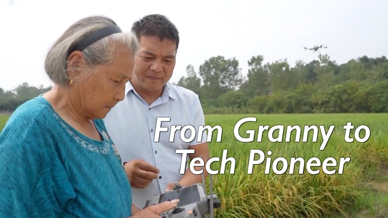 82-year-old Chinese grandma embraces modern farming techs in her family ...