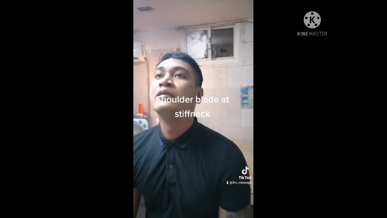 stiff neck na may bukol na at shoulder blade na masakit solve na 😉👌👌 ...
