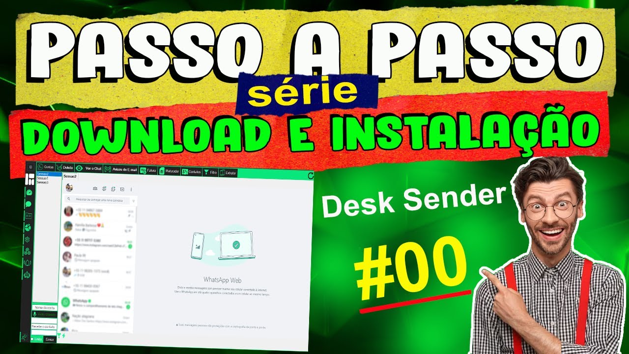 DESK SENDER PASSO A PASSO: DOWNLOAD E INSTALAÇÃO #00 - YouTube