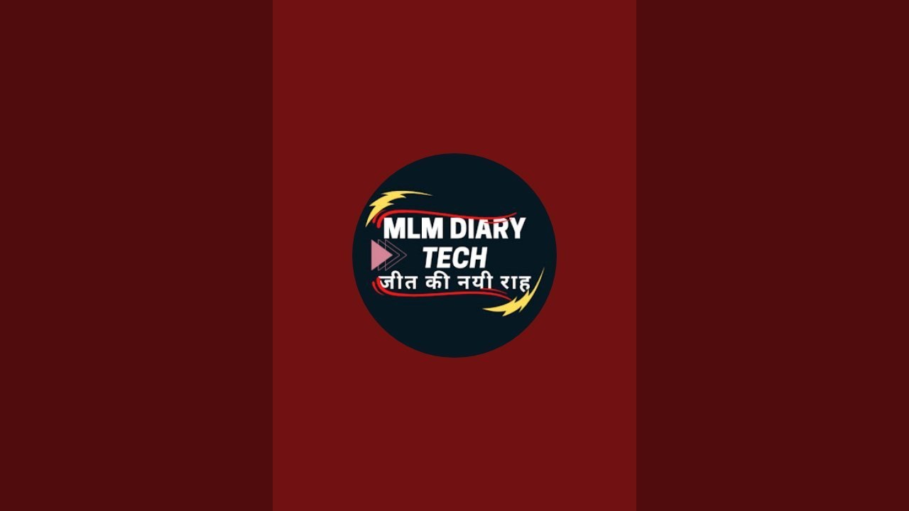 MLM DIARY TECH is live! - YouTube