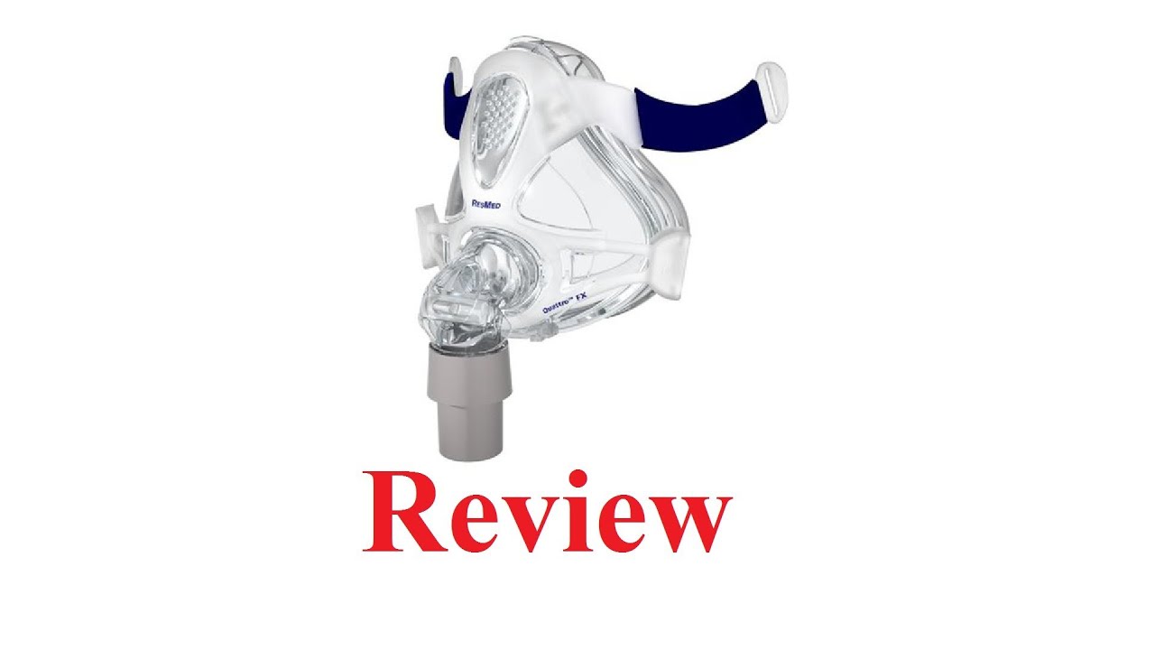 ResMed Quattro FX CPAP Mask Review - YouTube