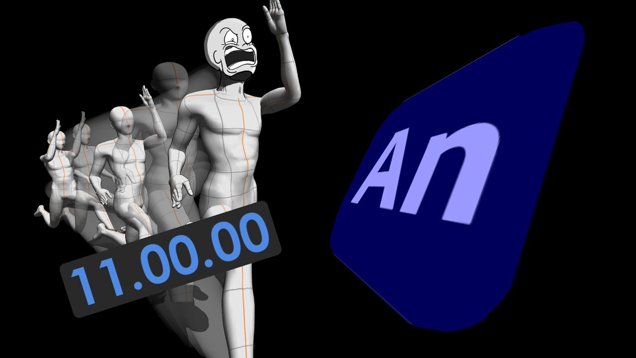 SOFTWARE SPEEDRUN: Adobe Animate in less than 11 MINUTES (animation ...
