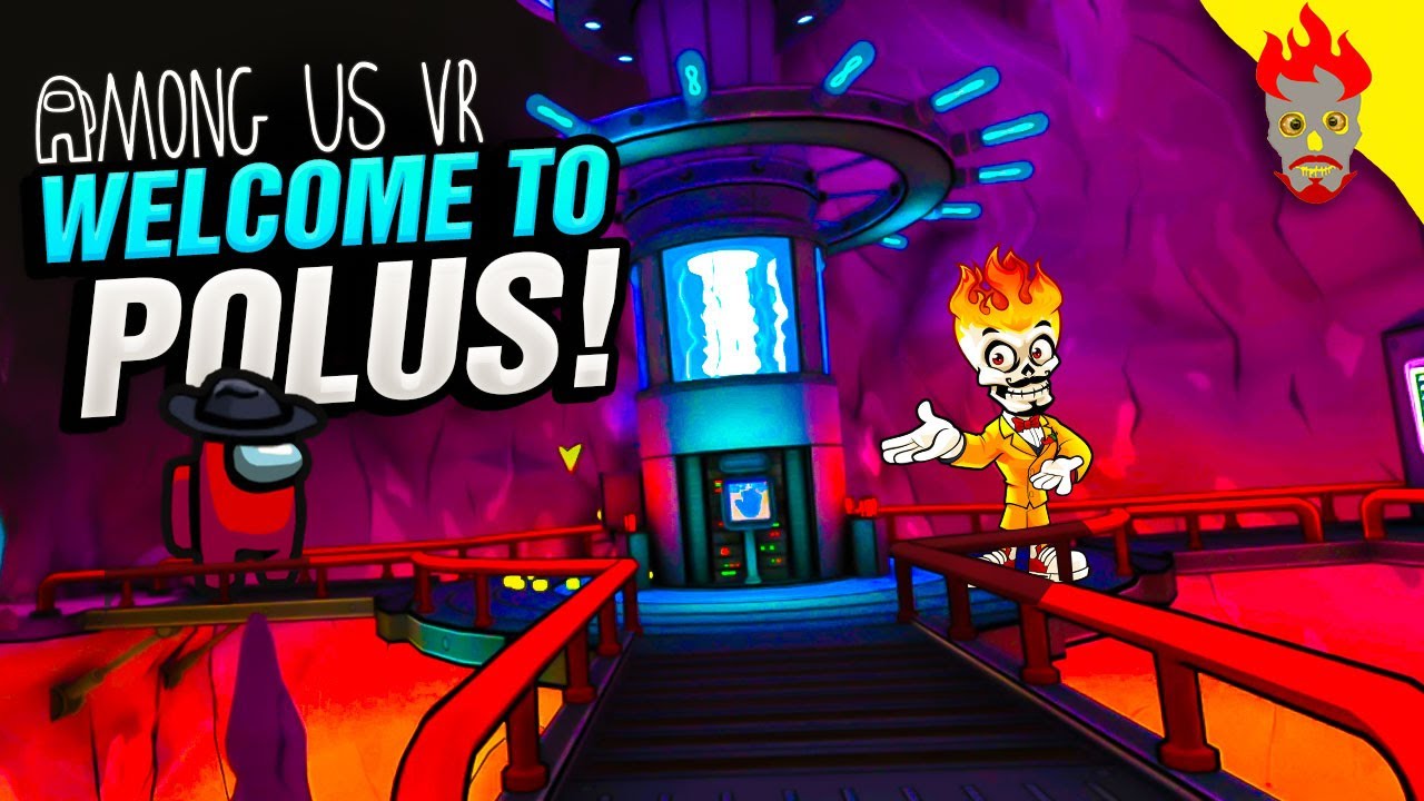 Welcome to Polus Point! The NEW MAP in Among Us VR - YouTube