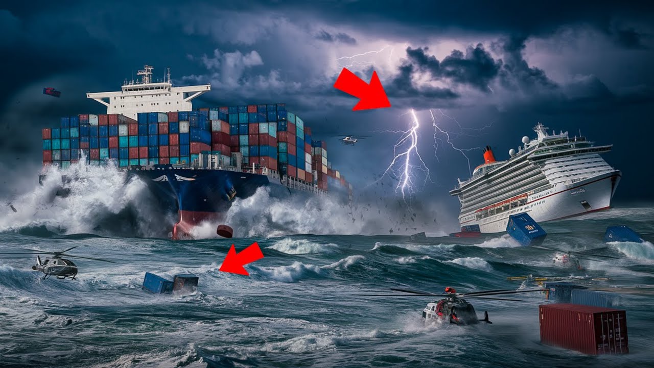 Caught on Camera: The Most Unbelievable Ocean Disasters! - YouTube