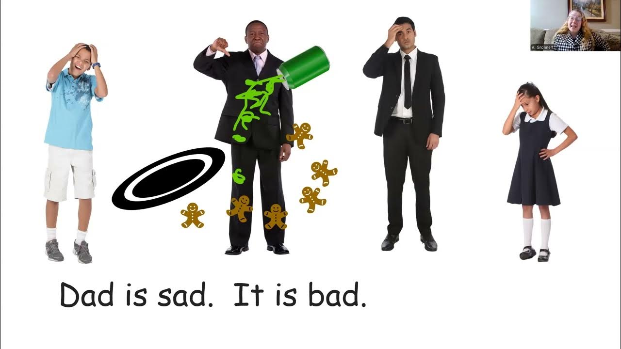 The Plan Decodable Reader for the an and ad word families - YouTube