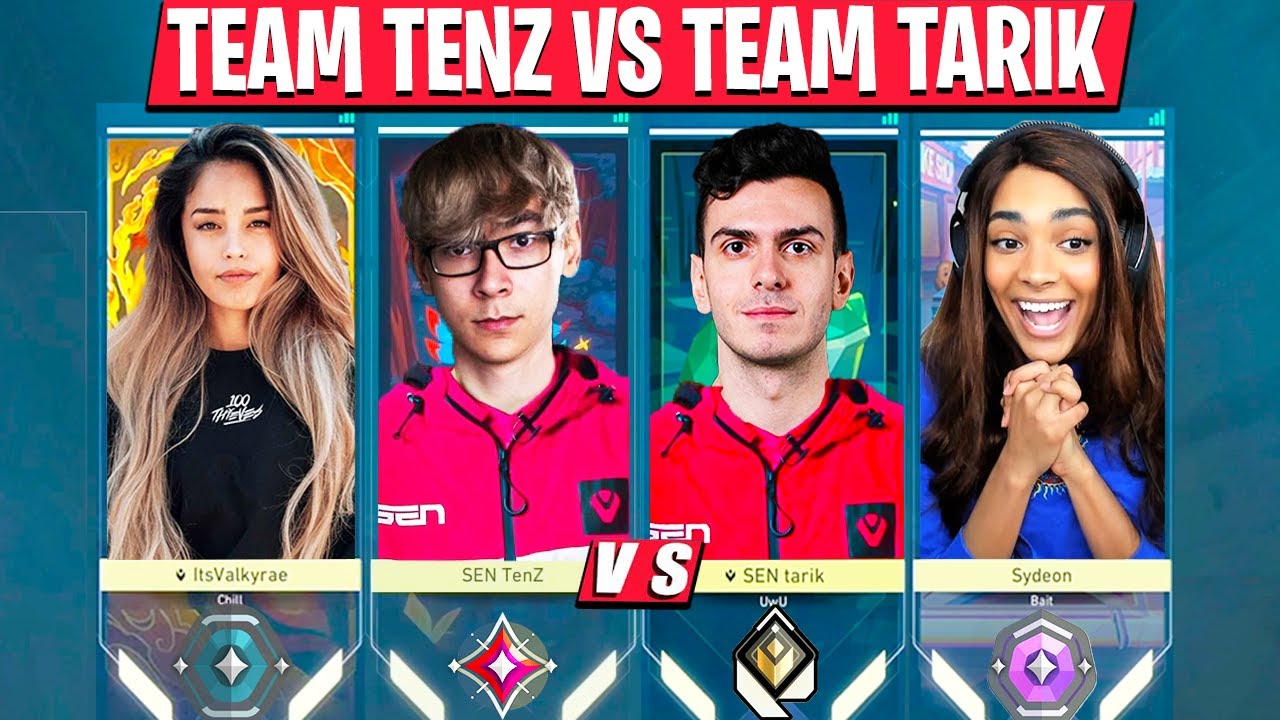 SEN TenZ Vs SEN Tarik In OTV Event | ft. Valkyrae, Sydeon, Peterpark ...