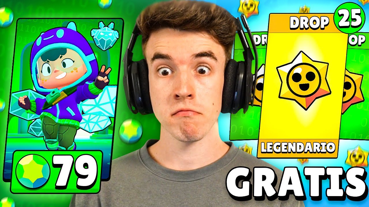 COMPRO a BEA BYTE Y ABRO 25 DROPS CON LEGENDARIO *GRATIS* en BRAWL ...
