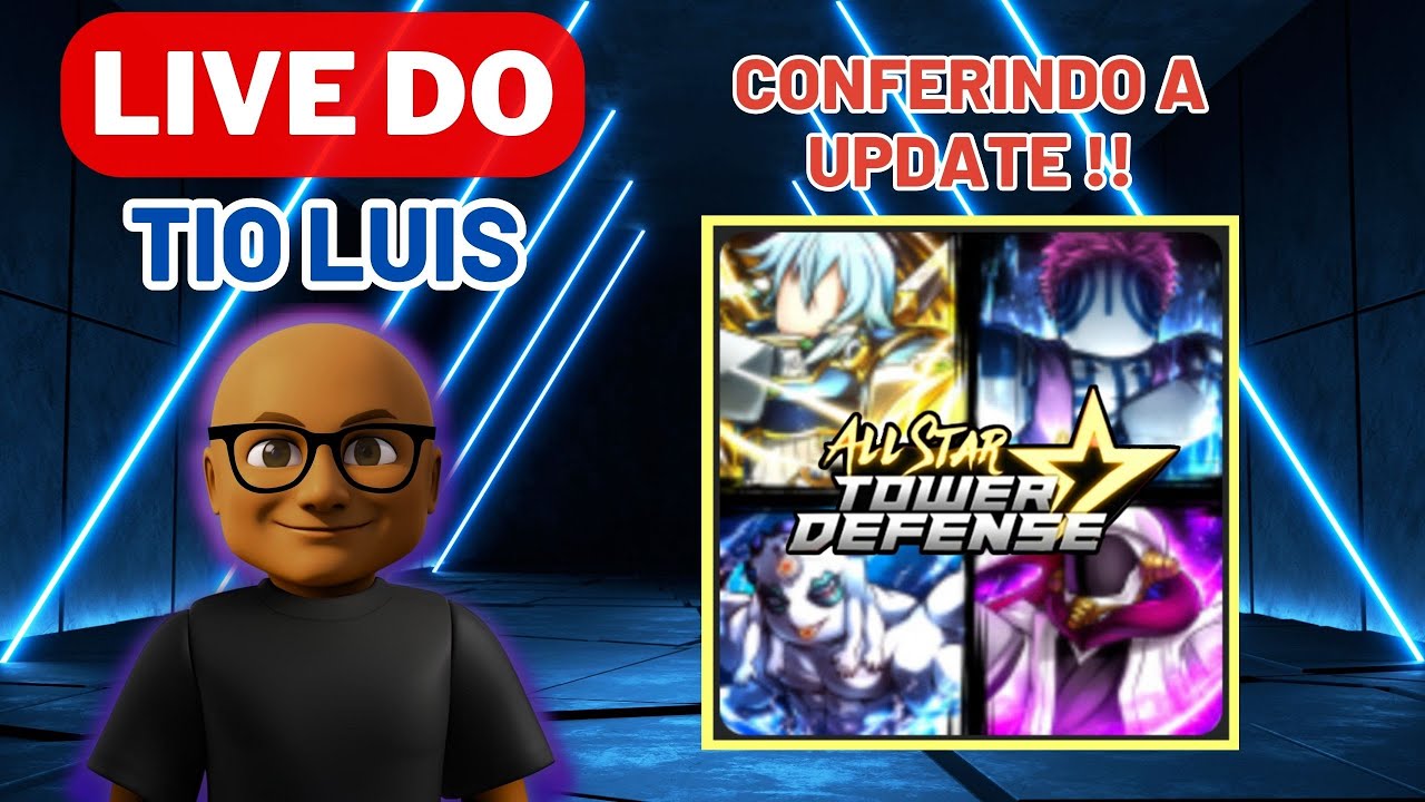 Live do tio Luis - Conferindo as novidades da update com os sobrinhos e ...