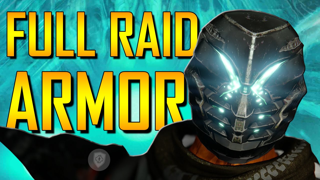 Destiny - Full Hunter Crota’s End Raid Armor! - YouTube