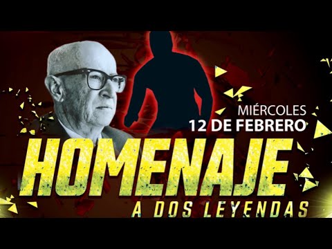 CONFERENCIA DE PRENSA HOMENAJE A DOS LEYENDAS 2020
