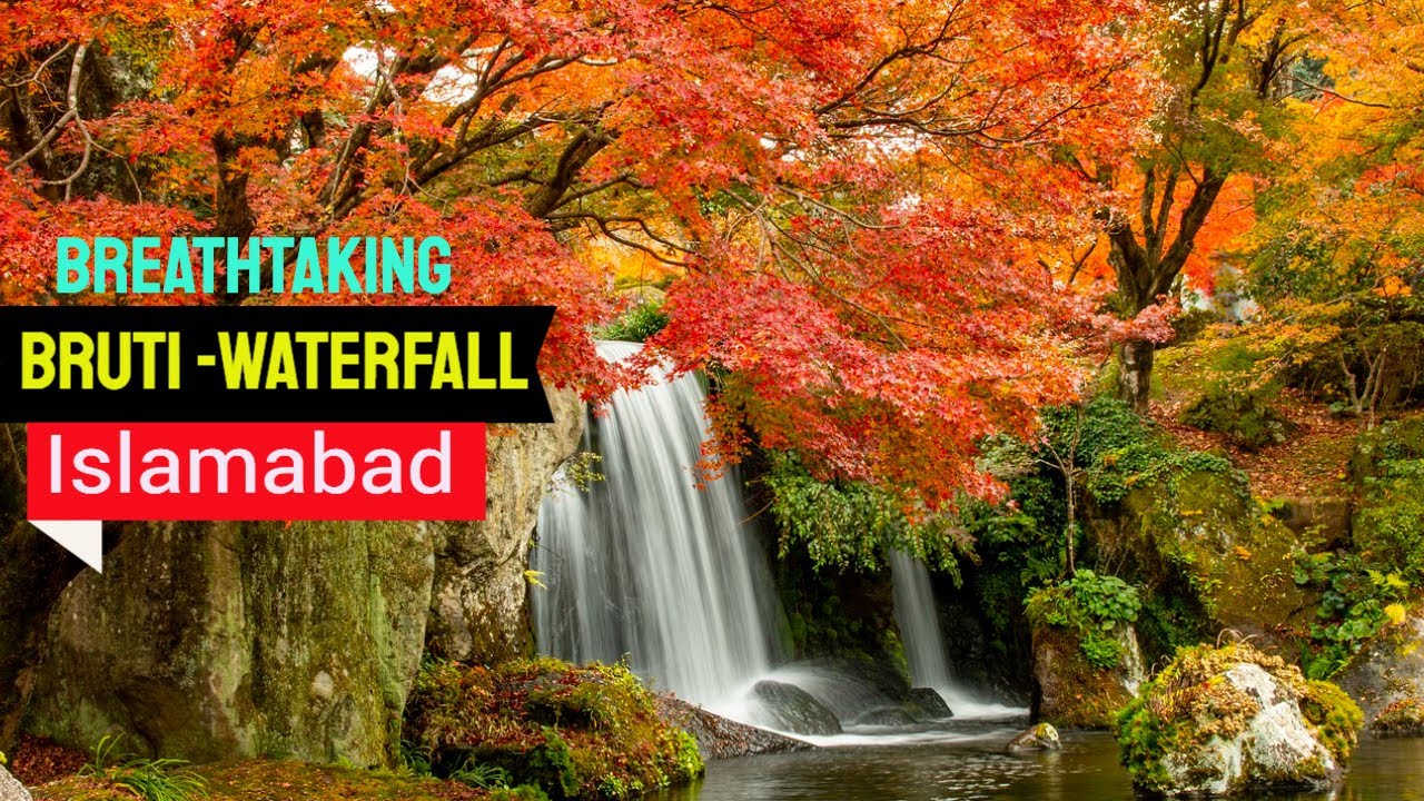 Bruti: The Most Beautiful Waterfalls in Margalla Hills Islamabad - YouTube