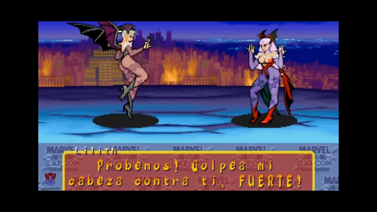 Marvel vs Capcom - Final de Lilith - YouTube