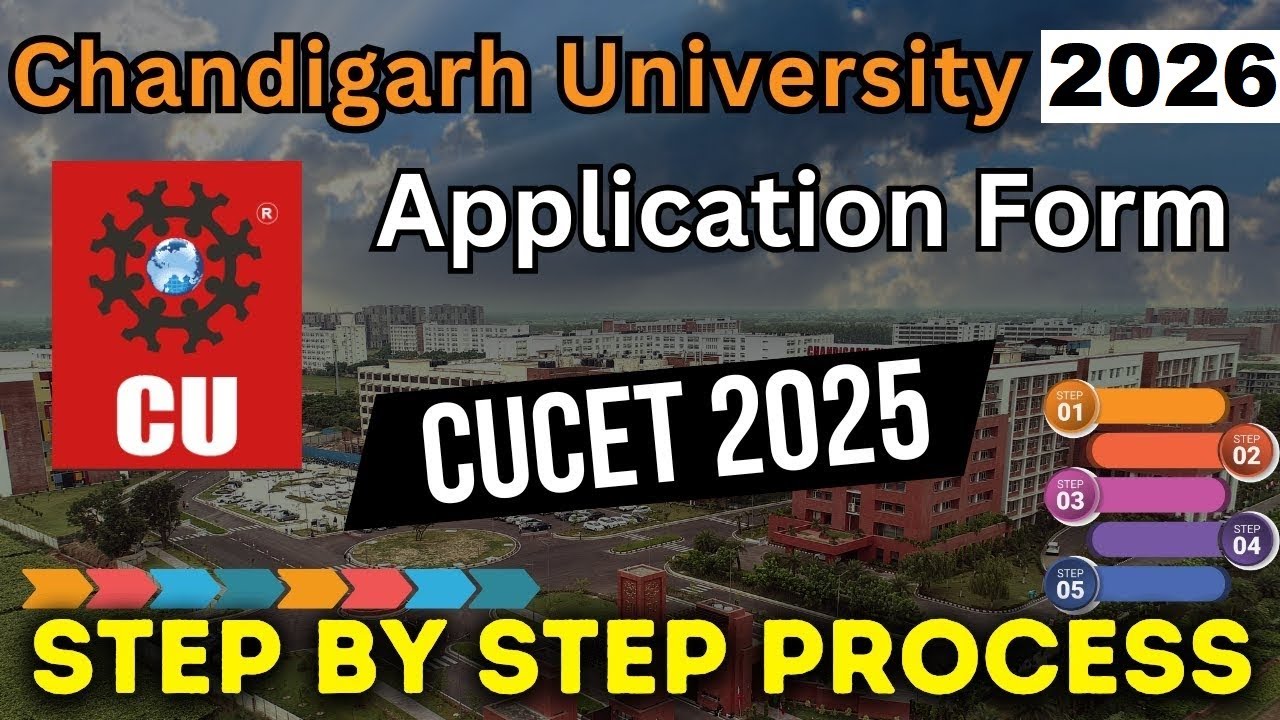 How to Fill CUCET 2025 Application Form - Chandigarh University 2025 ...