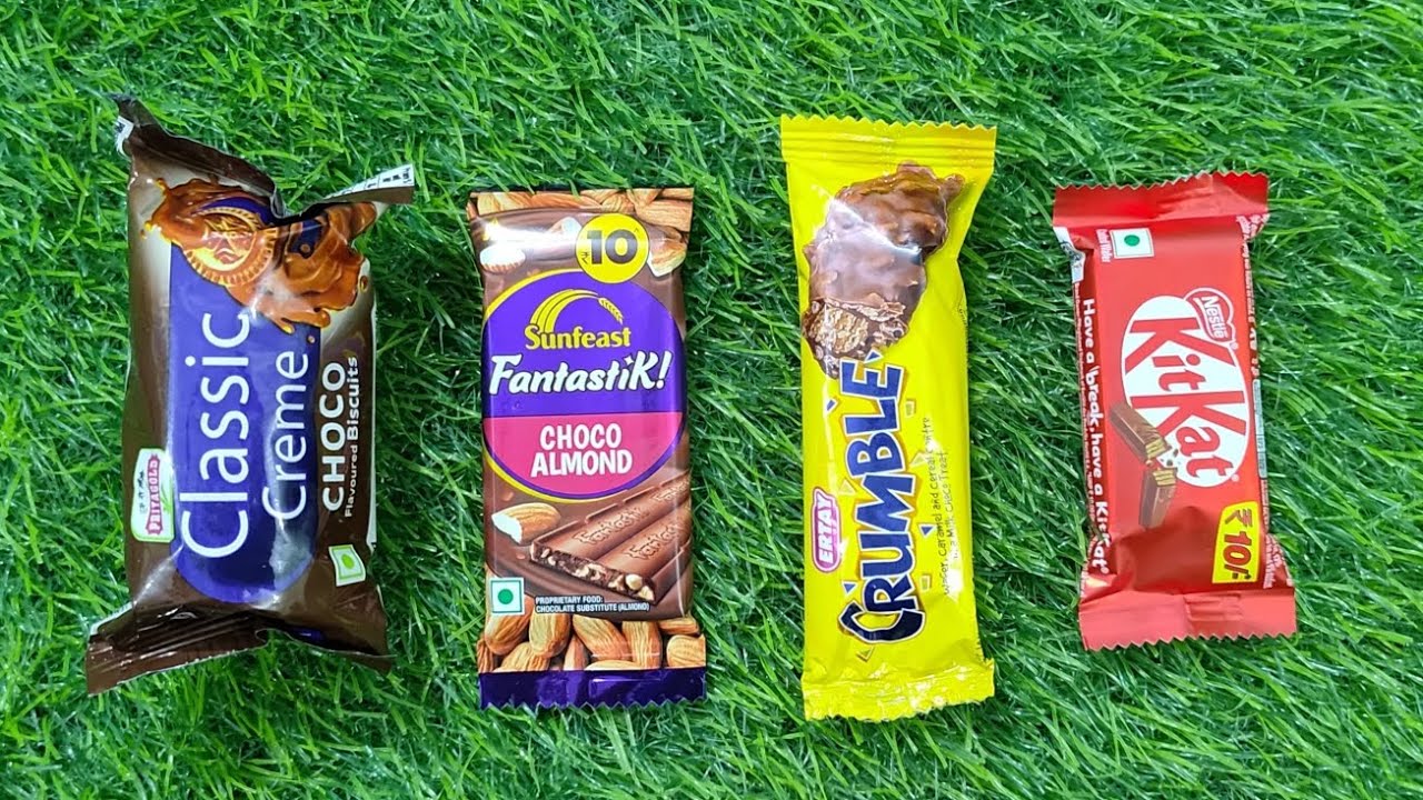 Kitkat chocolate vs crumble chocolate vs fantastic chocolate vs biscuit ...