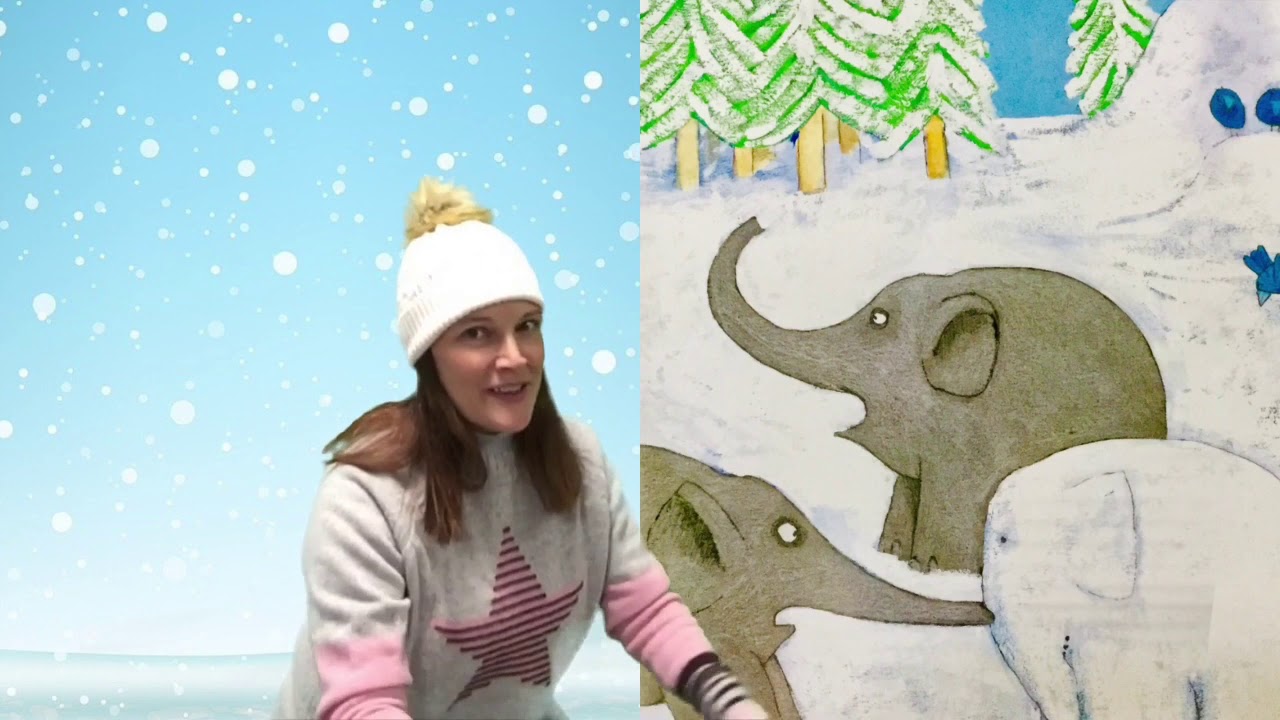 Elmer in the Snow Sensory Story 18012021 - YouTube