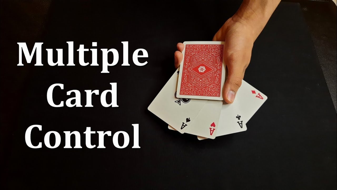 MULTIPLE Card Control - Tutorial - YouTube