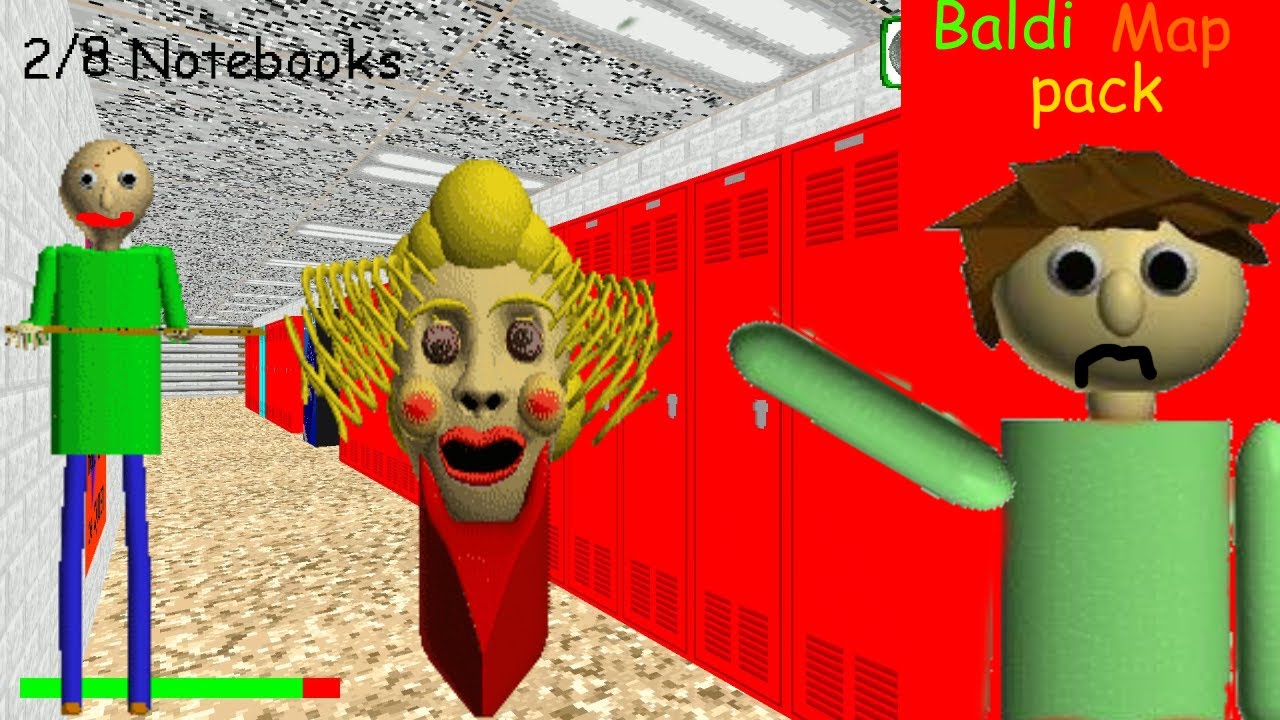 Baldi Map Pack - YouTube