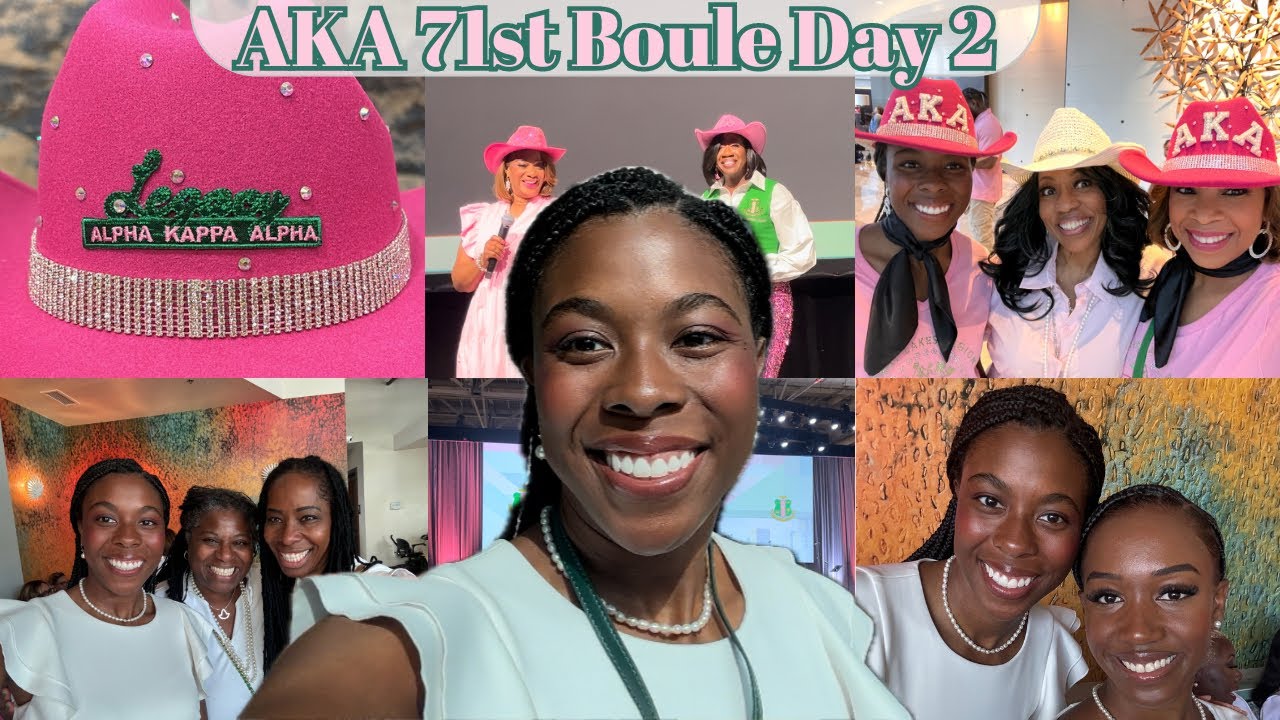 AKA 71st Boule Day 2 | Ecumenical Service and Regional Gatherings! 🩷💚 ...