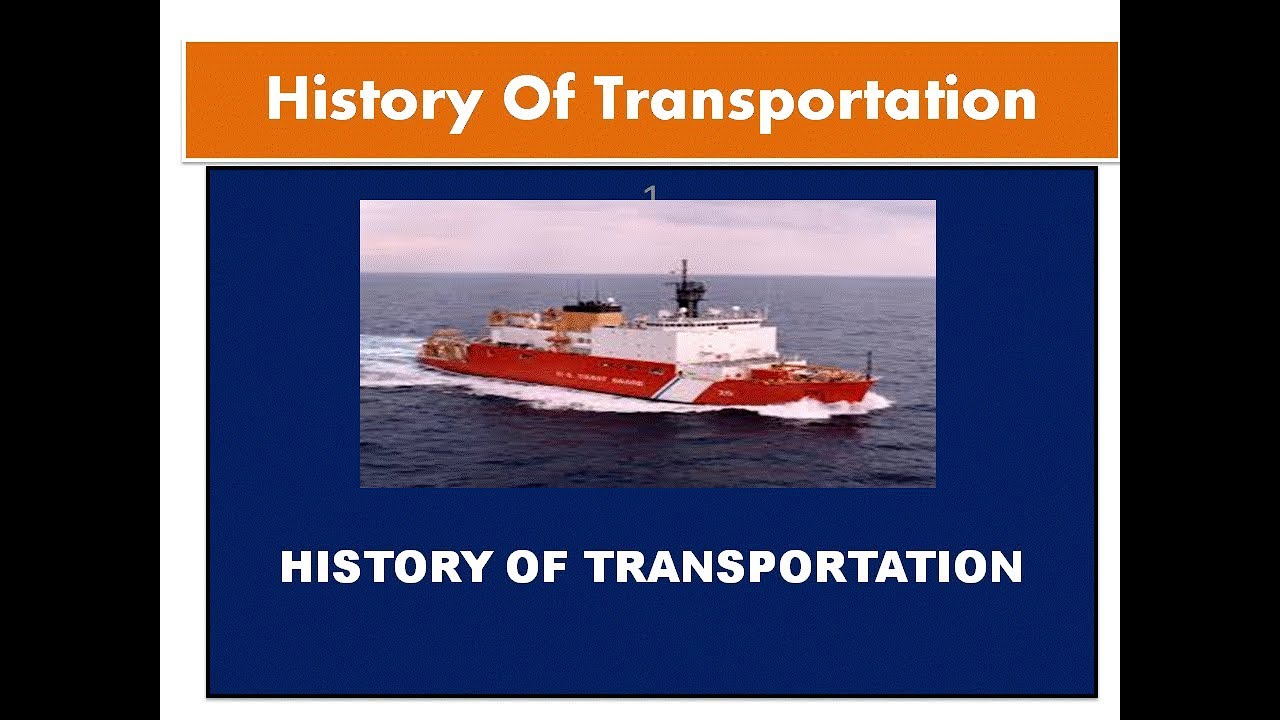 History Of Transportation - 2019 | Transportation (History) | Evolution ...