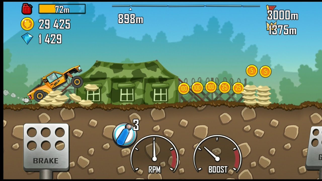 High Speed Ride With Trophy Truck-Hill Climb Racing Ep41. - YouTube