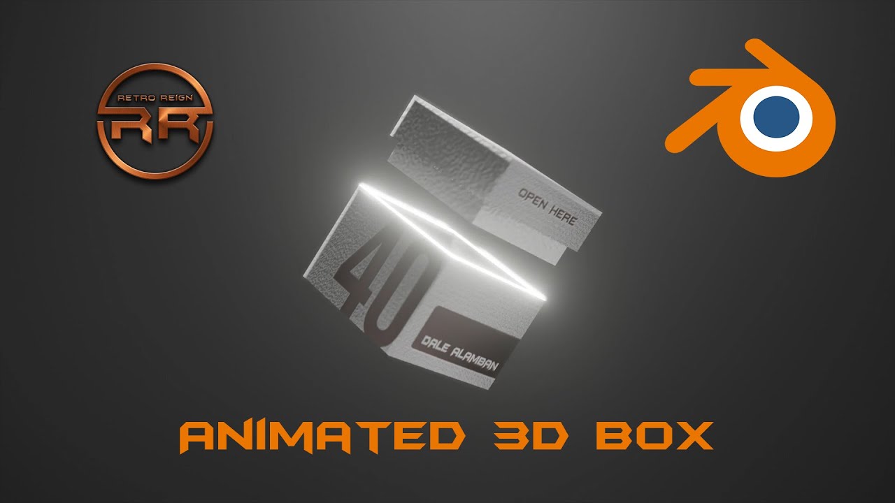 Promo Ads Box 3D Animated - YouTube